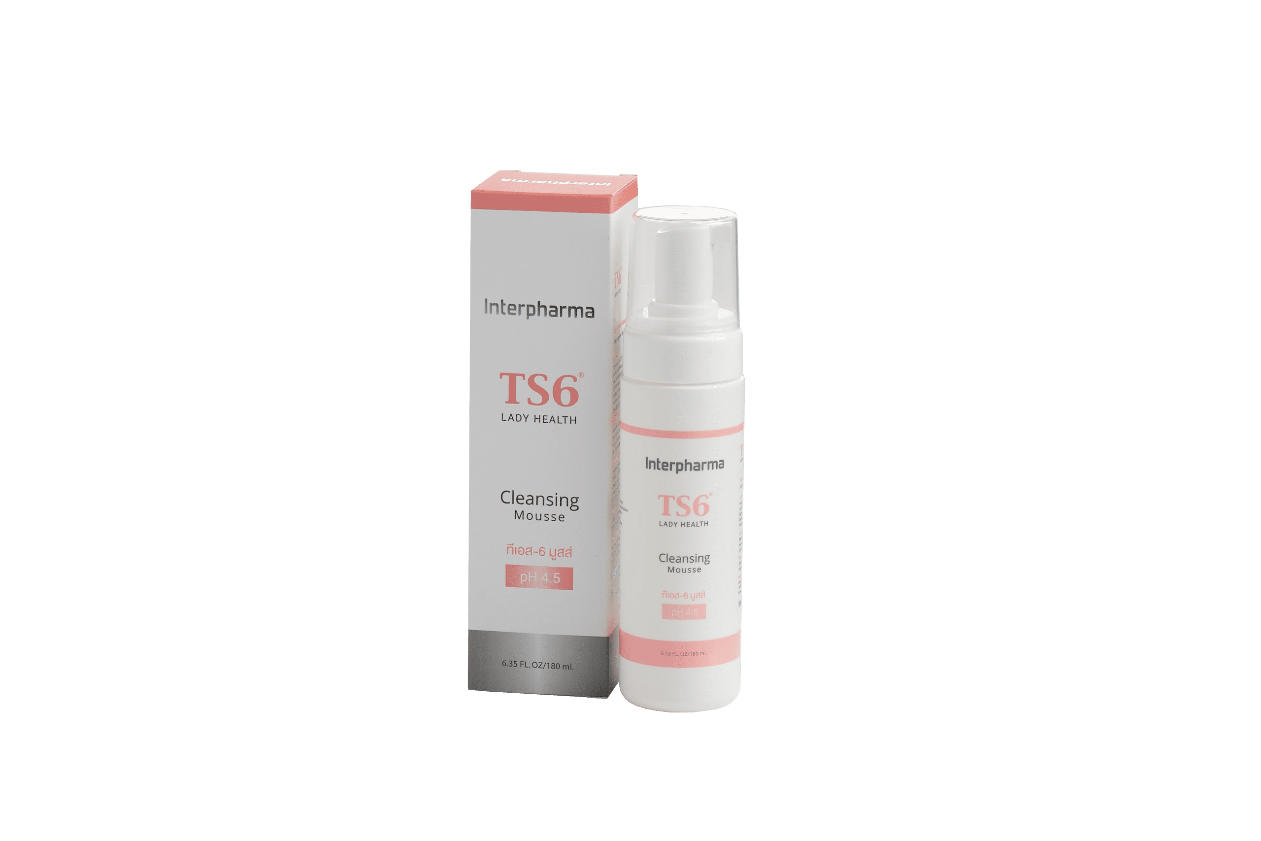 TS6 Lady Health Cleansing Mousse 180 ml. - Interpharma Group