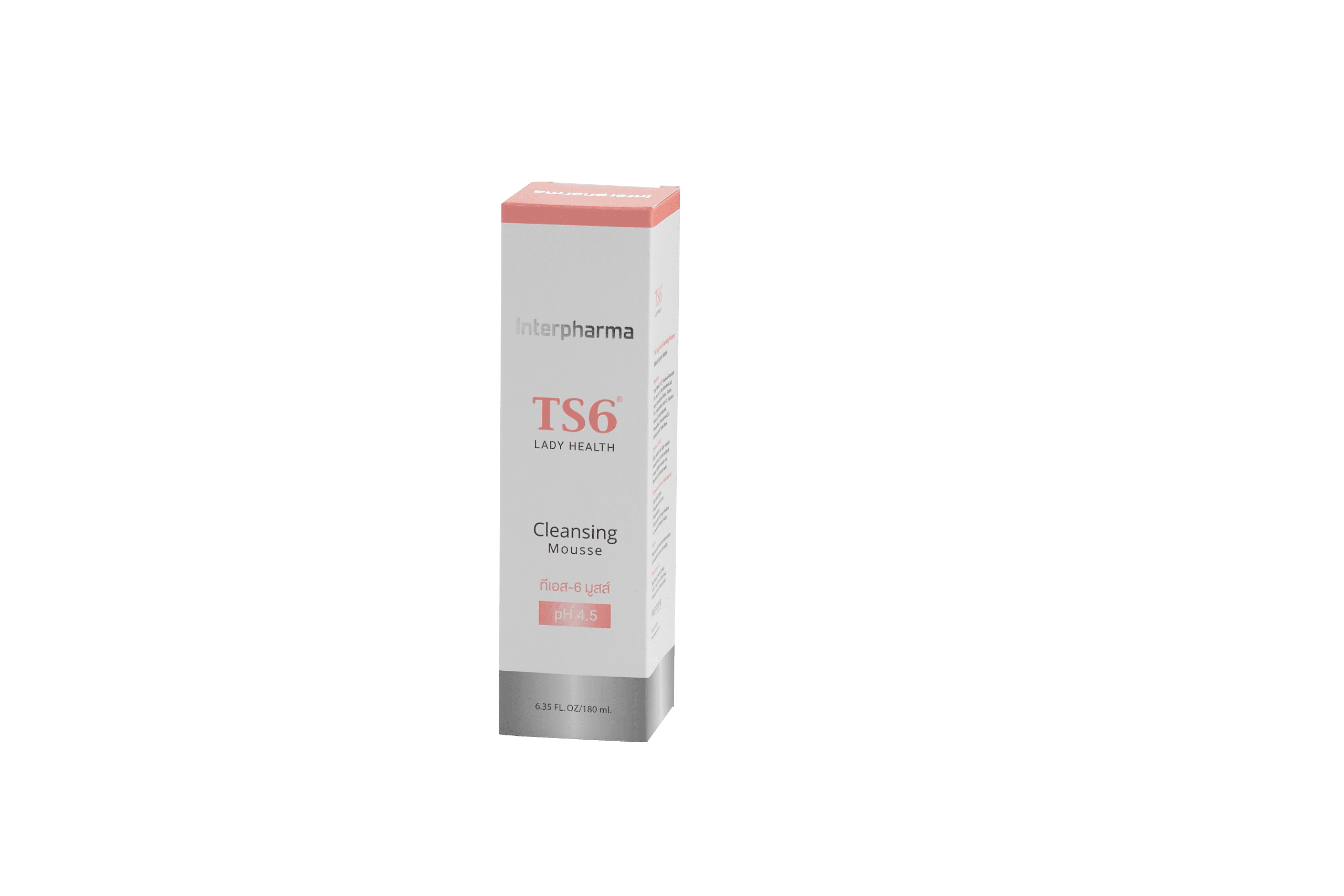 TS6 Lady Health Cleansing Mousse 180 ml. - Interpharma Group
