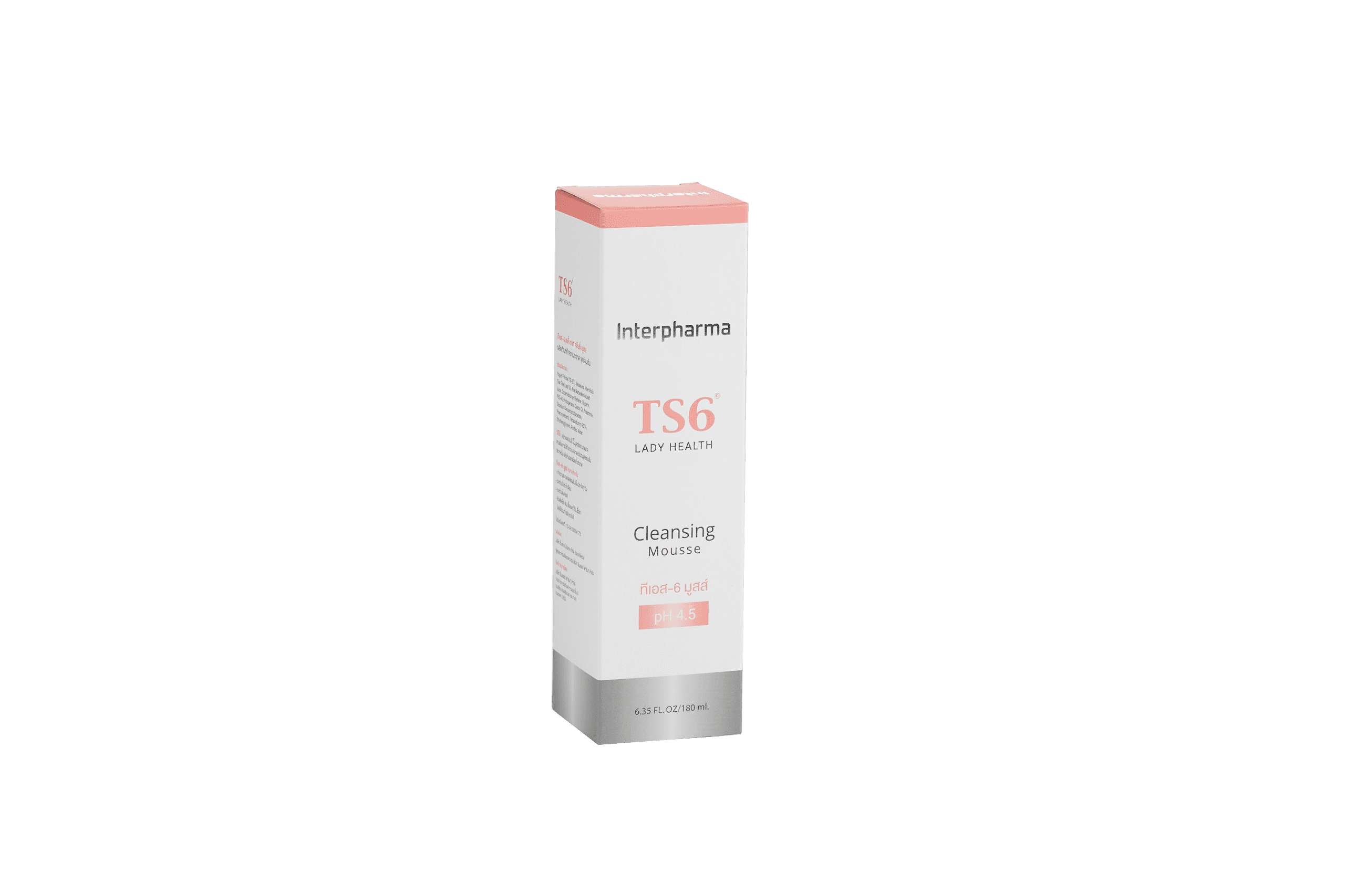 TS6 Lady Health Cleansing Mousse 180 ml. - Interpharma Group