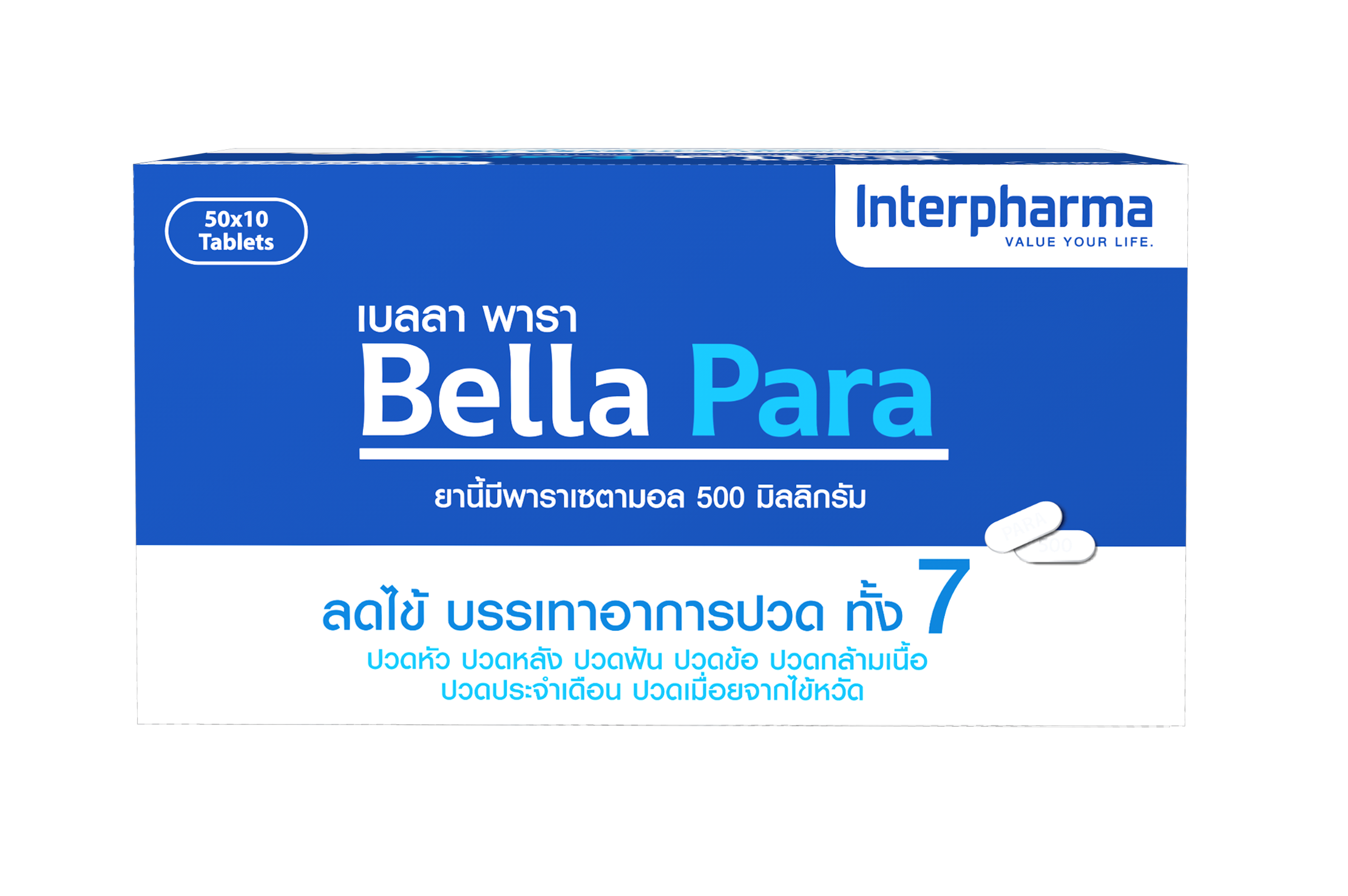 Acetaminophen/Paracetamol (Bella Para) - Interpharma Group
