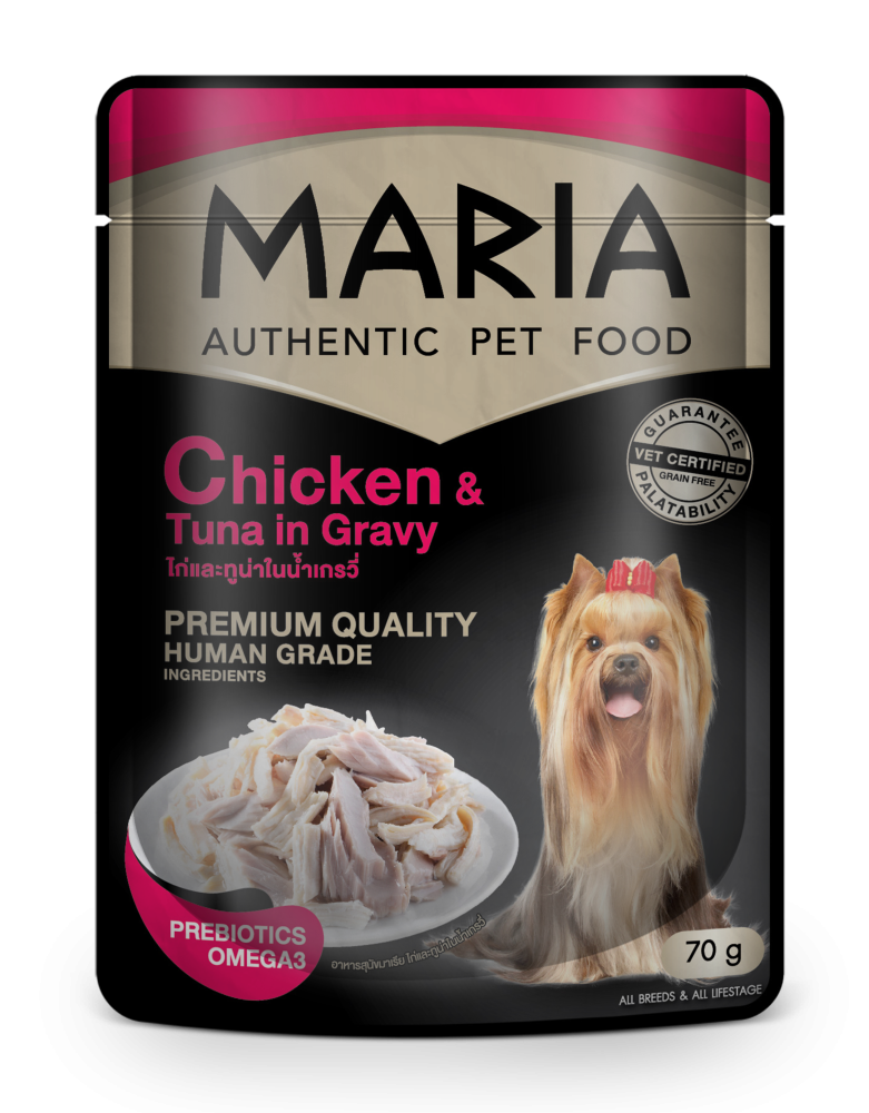 MARIA Dog Chicken & Tuna in Gravy - Interpharma Group